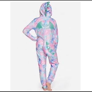 Justice | Pajamas | Girls Dragon One Piece Pajama By Justice | Poshmark